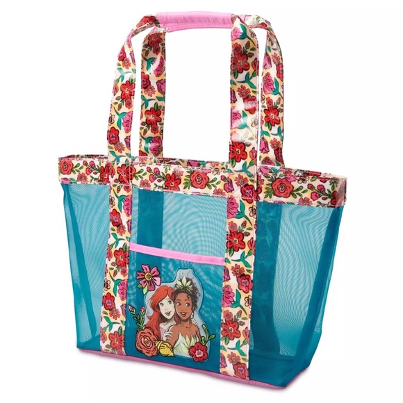Disney | Accessories | Disney Princesses Swim Bag For Kids Ariel Tiana ...